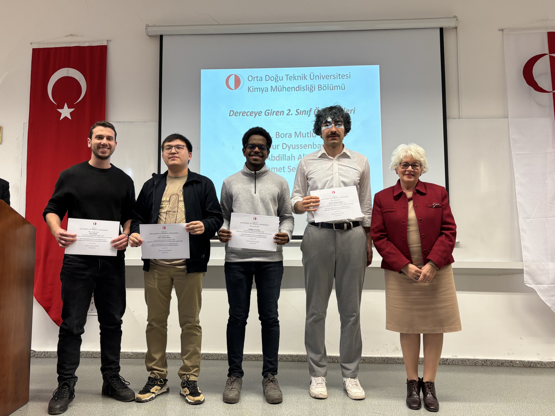 2024-2025 Fall Award Ceremony | Chem. Eng. Dept.